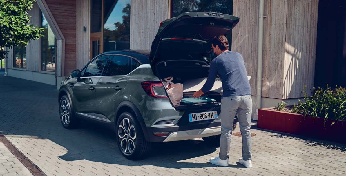Coffre Renault Captur II : volumes et dimensions - Coffre-Voiture.com